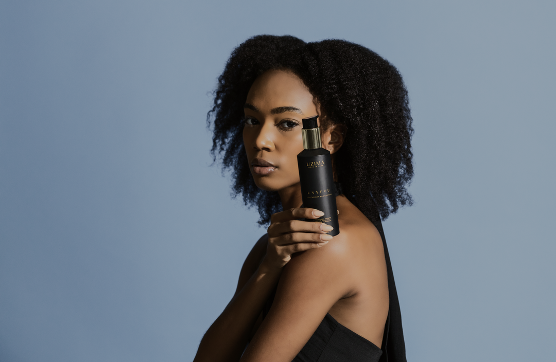 UZIMA is multidimensional scalp care for strands that thrive