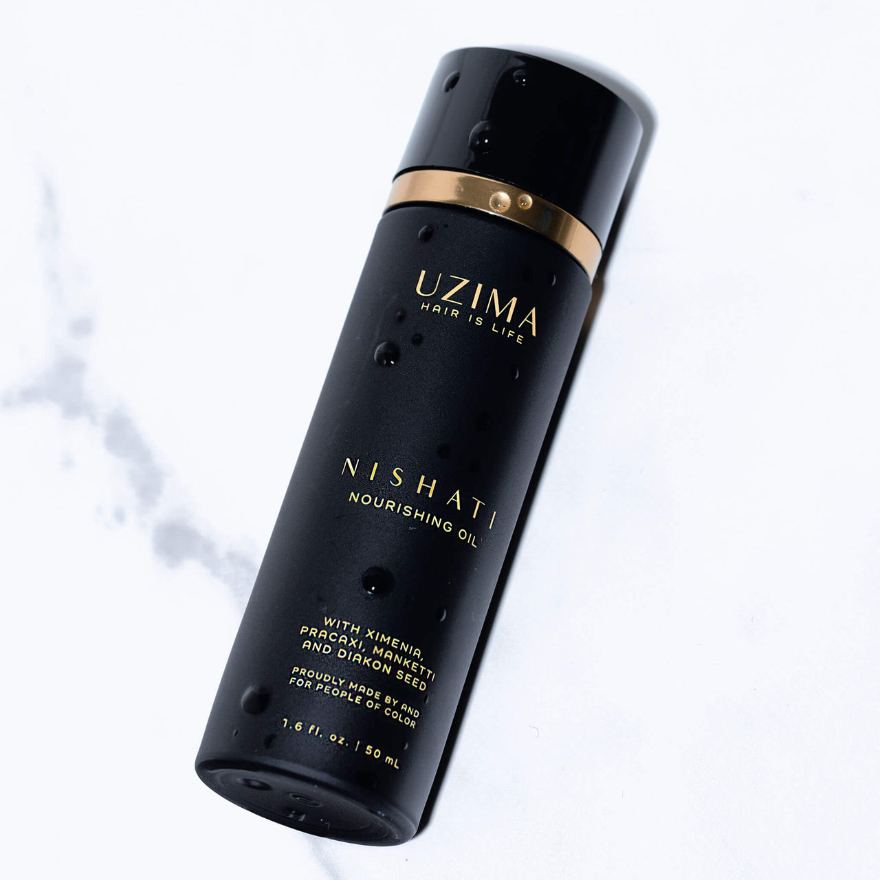 UZIMA is multidimensional scalp care for textured hair.