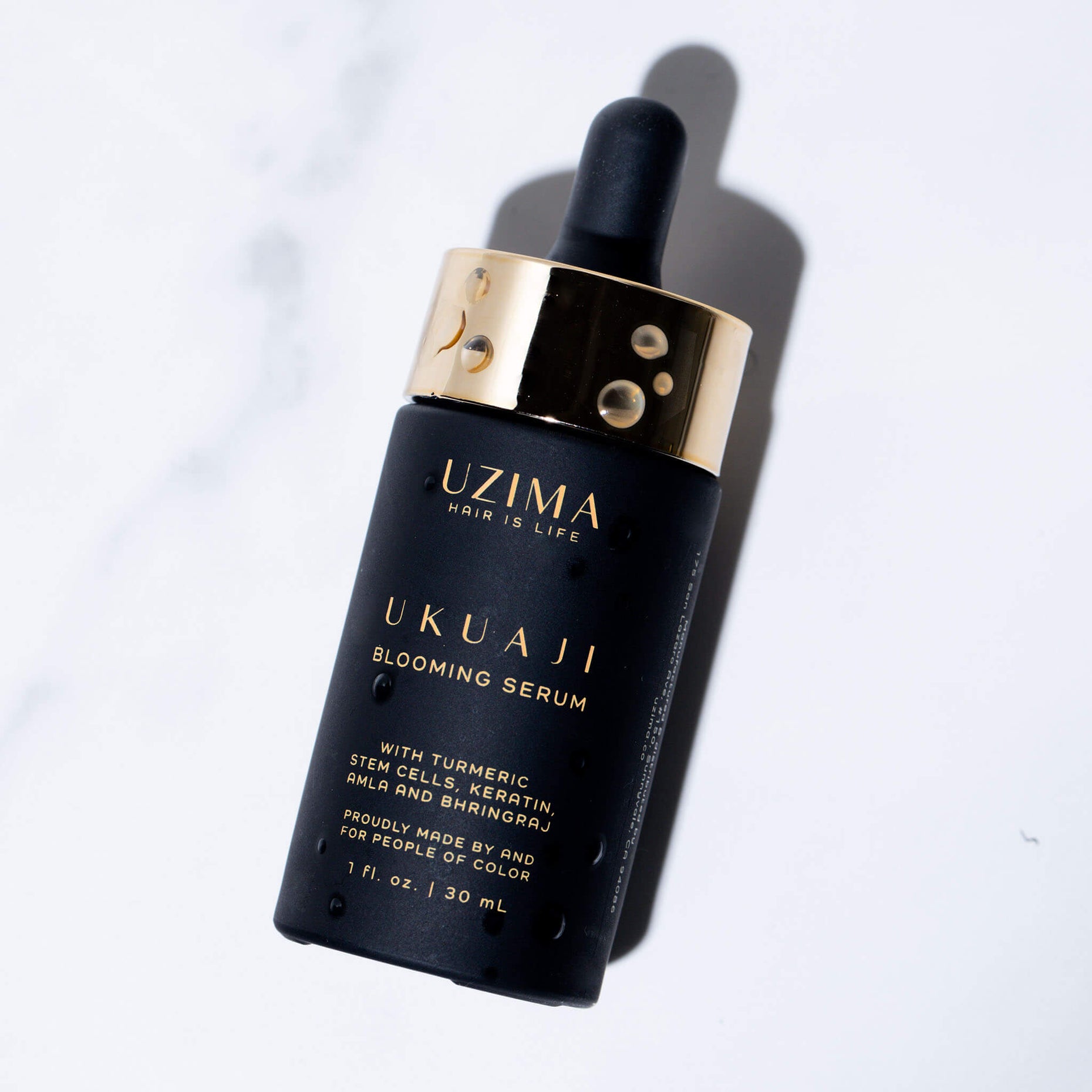 UZIMA is multidimensional scalp care for strands that thrive